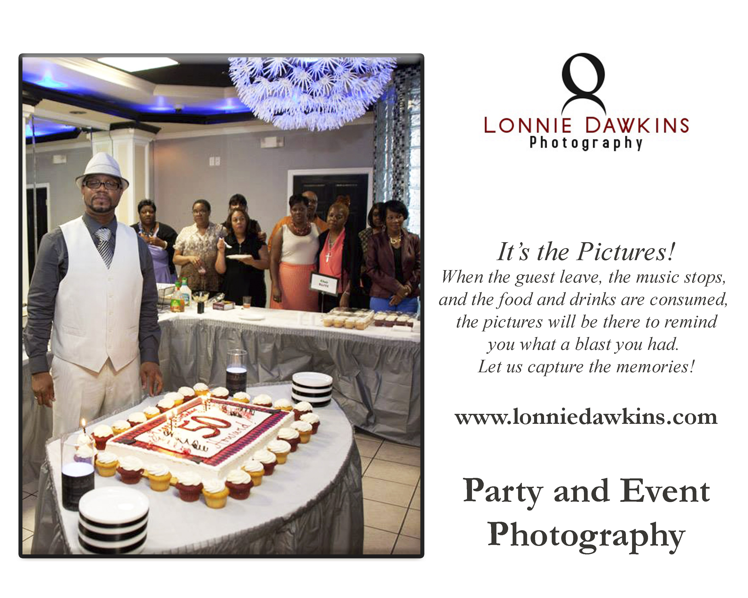 Party Pictures - Hire a professional photographer to get it right!